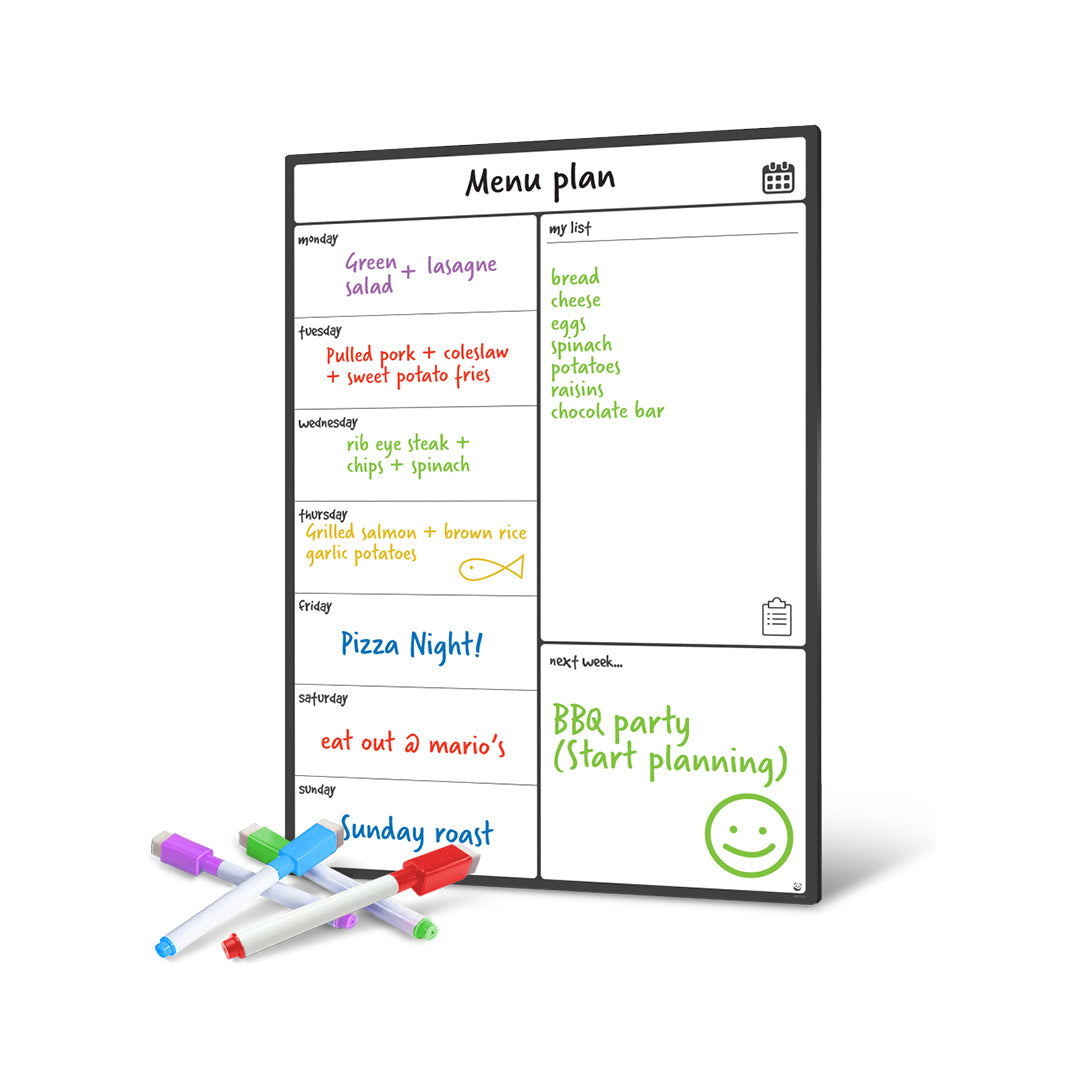 Fridge Menu Whiteboard – Smart Panda