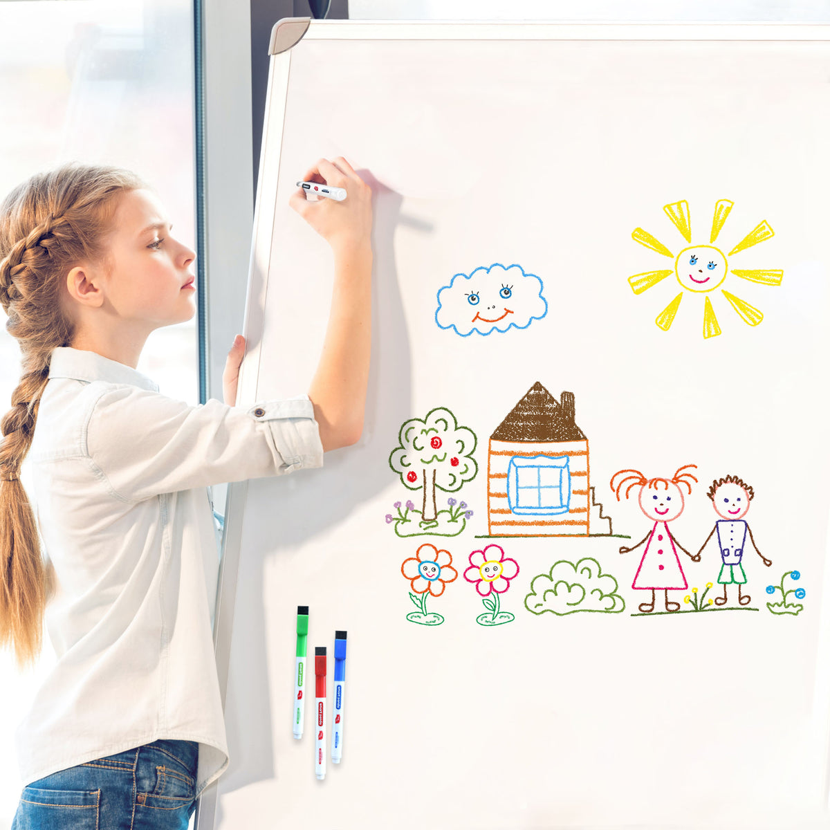 Thin Whiteboard Pens – Smart Panda